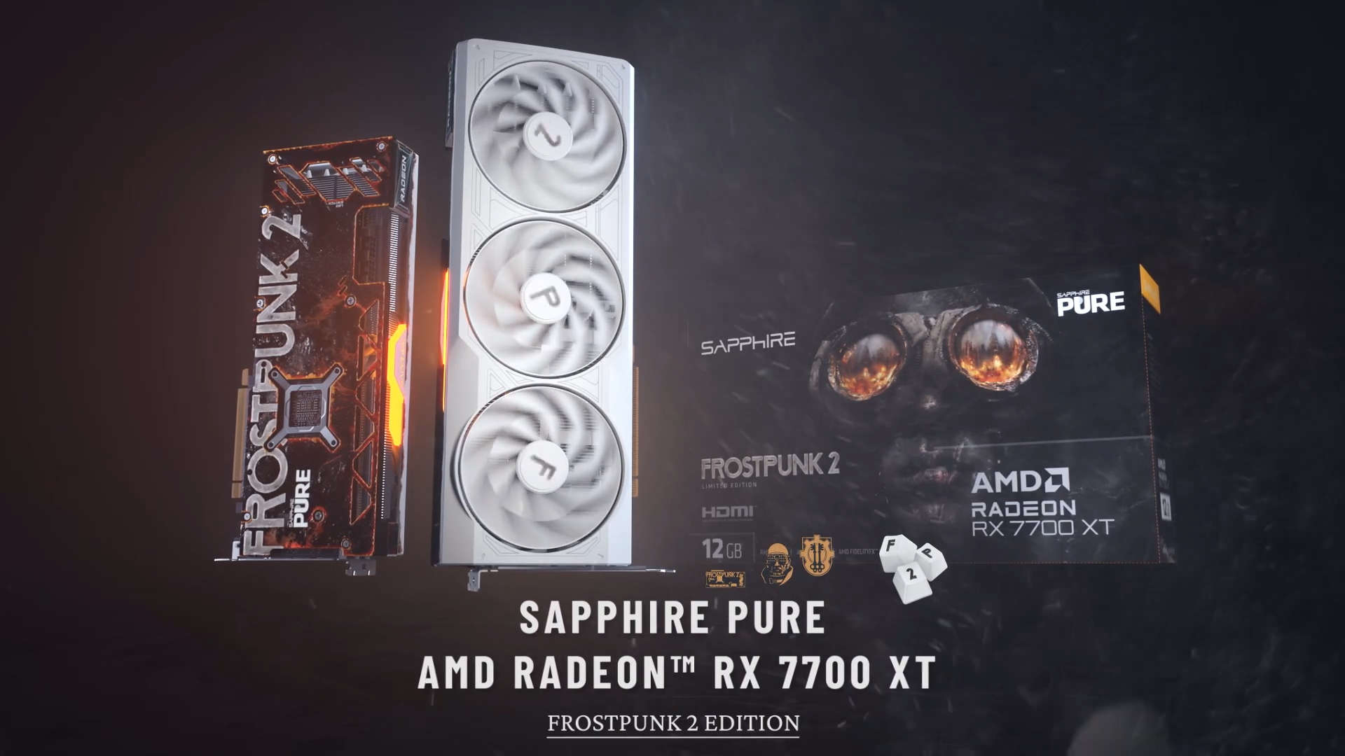 Sapphire и 11 bit Studios представили уникальную Radeon RX 7700 XT в ...