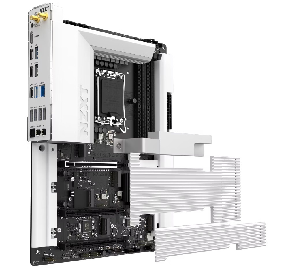 NZXT представила материнские платы N9 Z890 и N7 Z890 для Intel Core ...