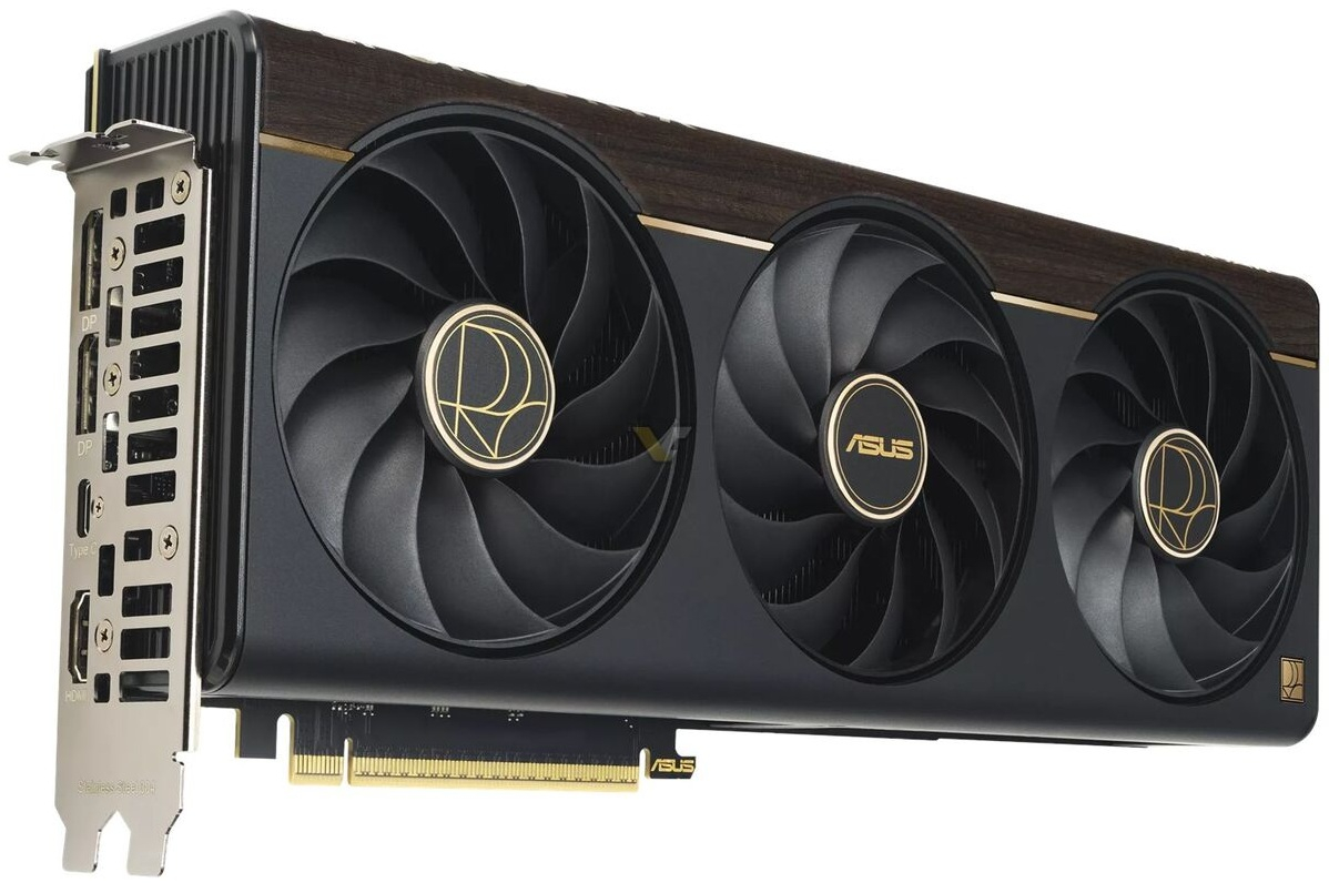 Asus запустила продажи видеокарты ProArt GeForce RTX 5080 OC с отделкой ...