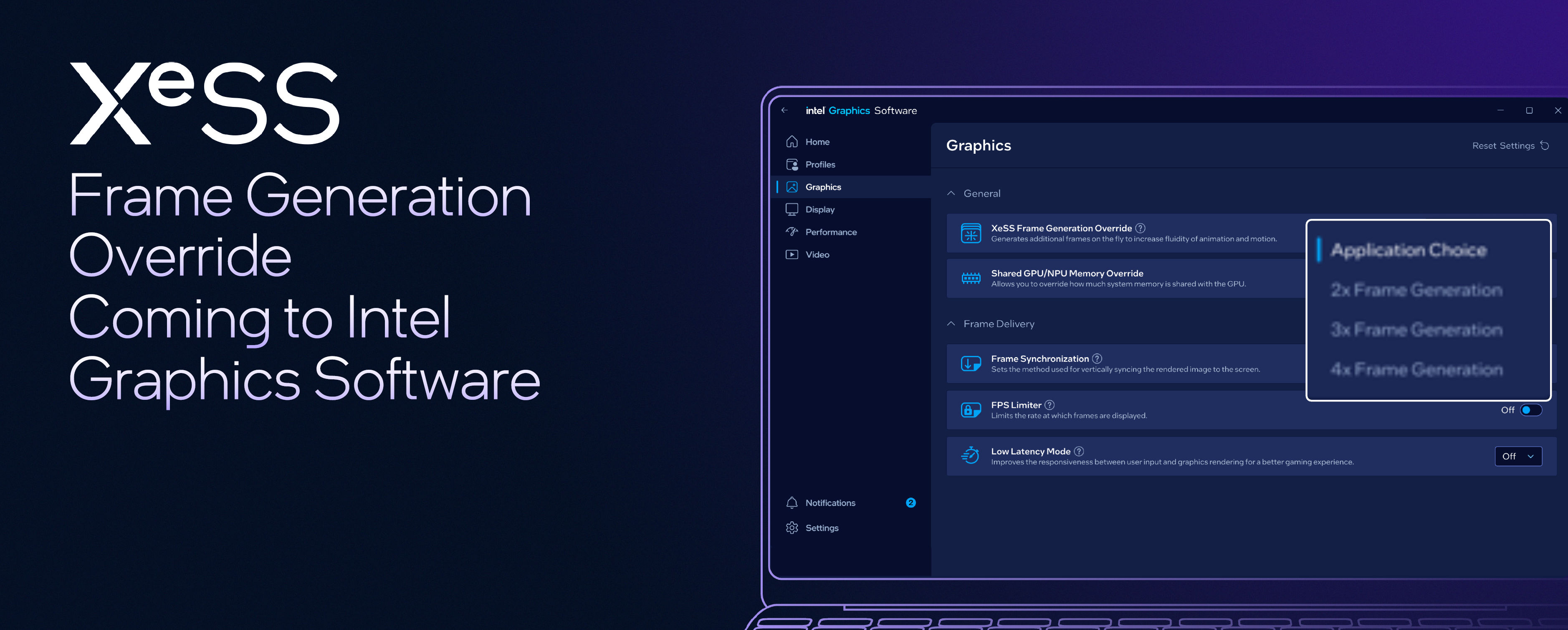 Intel XeSS 3 с мультикадровым генератором будет автоматически доступна ...